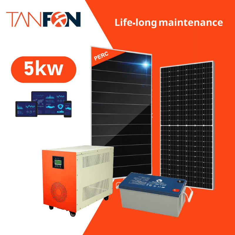 Whole House 110V 220V 5KW Solar Power Running Solar Power System_Single ... Whole House 110V 220V 5KW Solar Power Running Solar Power System_Single ...